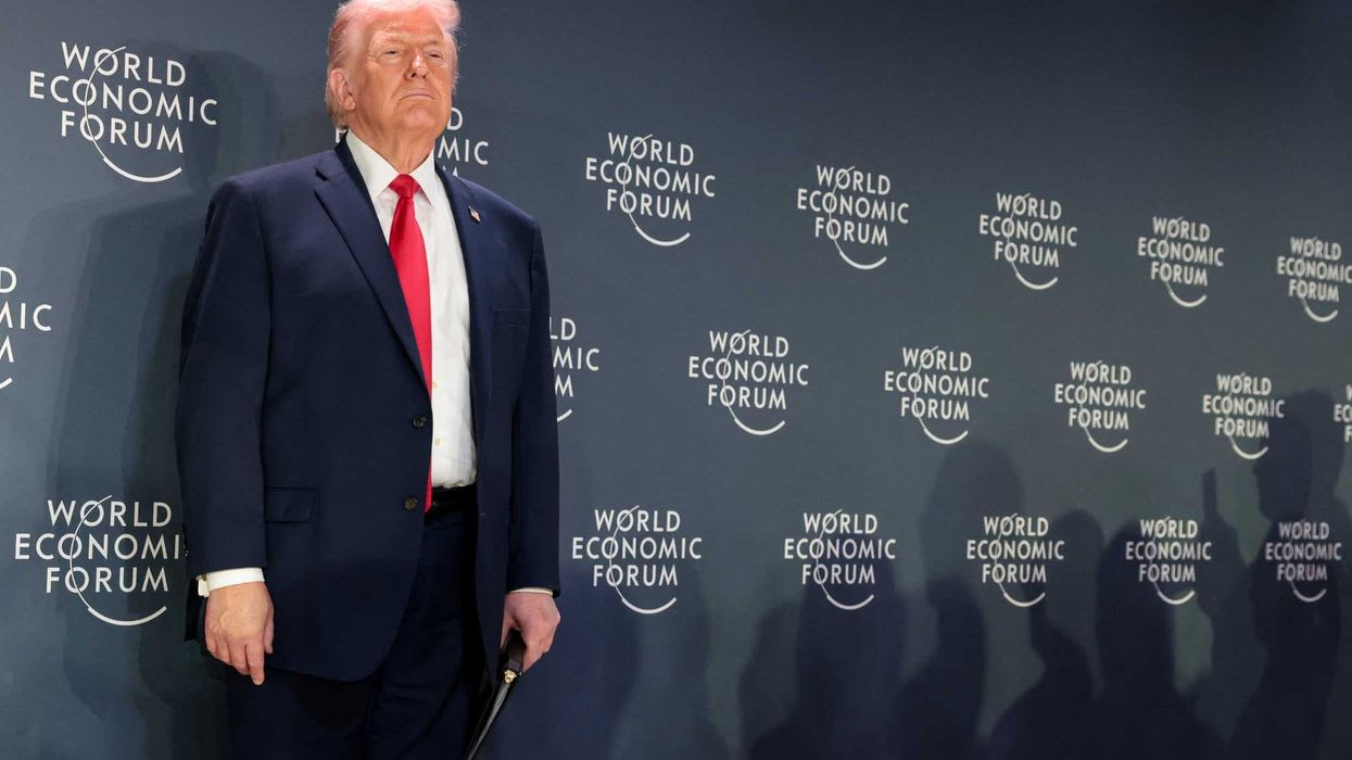 Trump's 'fiasco' in Davos will become a 'bright red line in history'