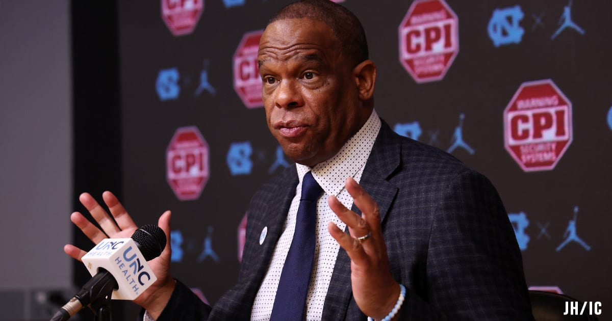 Hubert Davis 'very satisfied' with UNC's response against the Irish