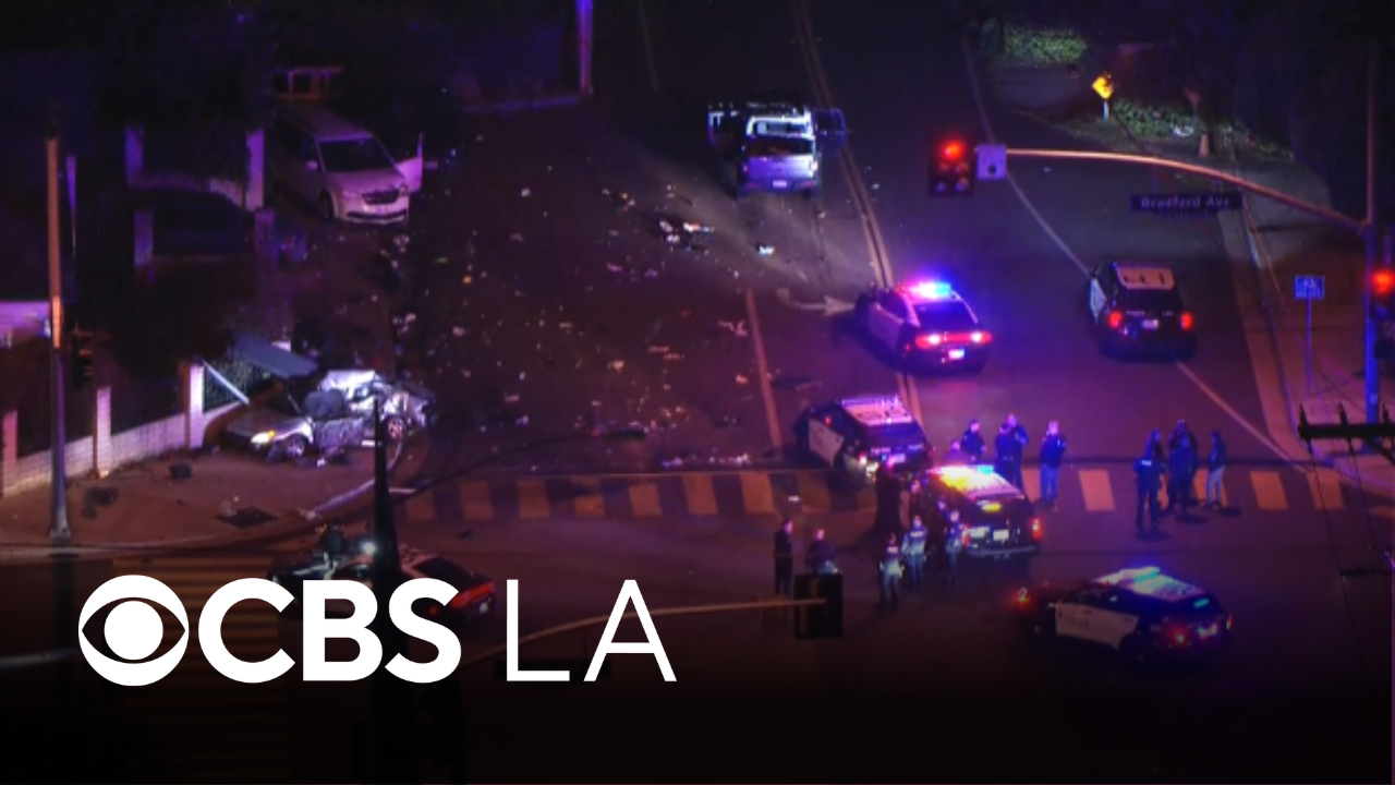 Deadly Crash Ends Police Pursuit Through Orange County