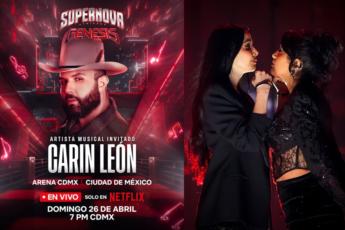 Carín León confirmado en “Supernova: Genesis 2026” al igual que Lupita ...