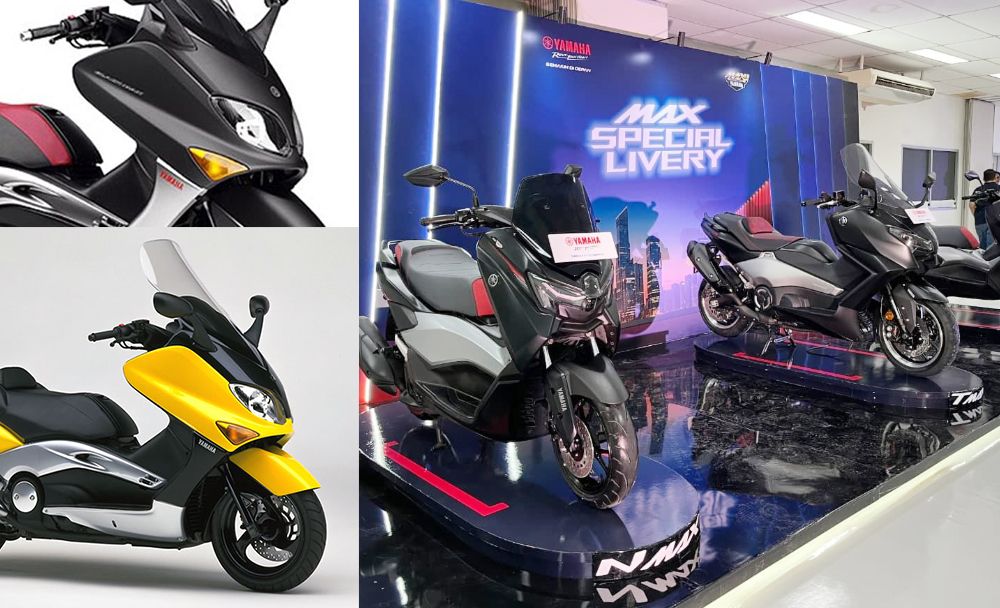 Dua motor ini jadi inspirasi NMAX, XMAX dan TMAX special livery 25th ...