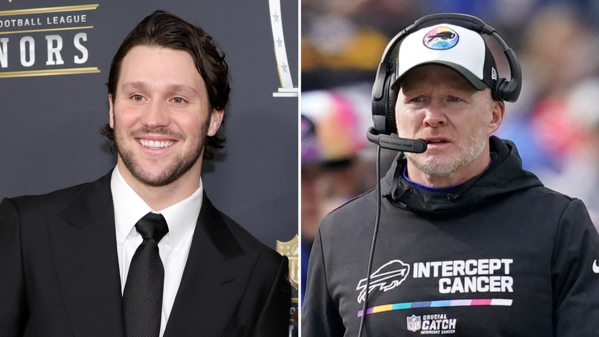Bills owner cites Josh Allen's 'sobbing' as a reason to fire Sean McDermott