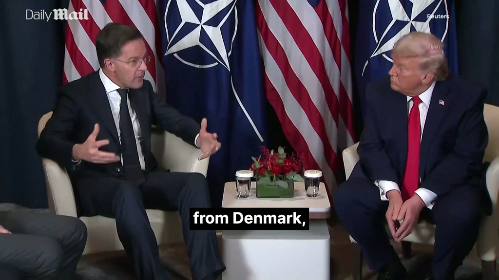 Mark Rutte tells Pres Trump European allies will always 'be with him'