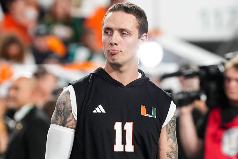 Carson Beck ex-girlfriend's social media post after Miami loss causes a ...