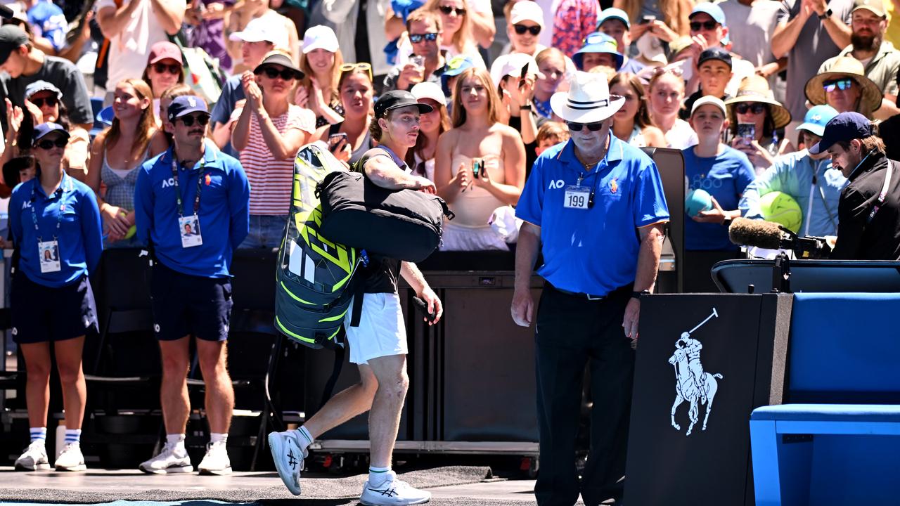 More Aussies drop out of Open as de Minaur charges on