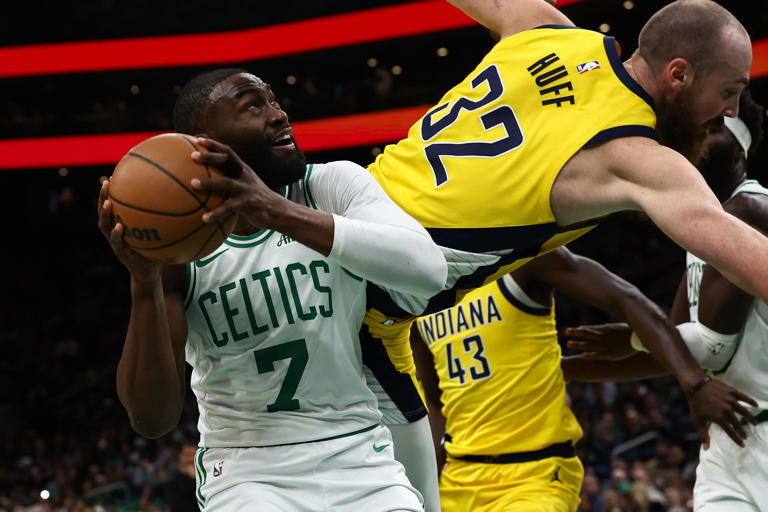 Boston Celtics outlast Indiana Pacers 119-104 to clinch season series ...