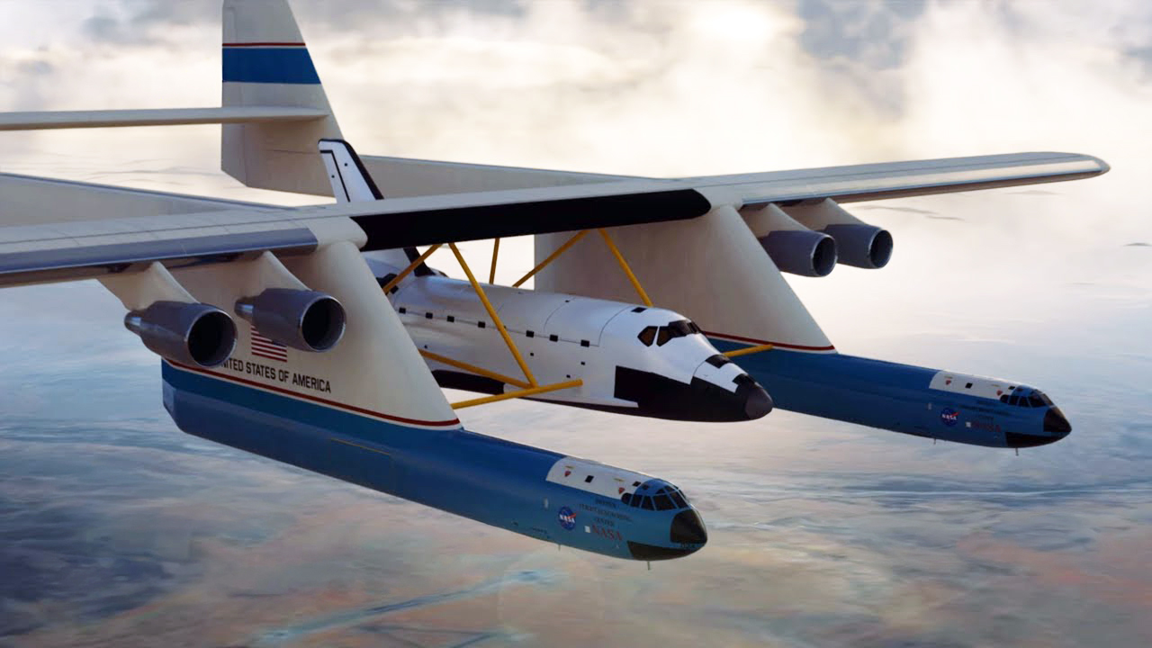 Turning the B-52 into a flying space launch platform