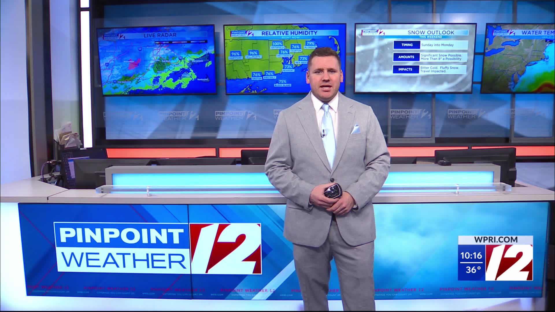 WPRI 12 weather forecast 1/21/26: Tracking frigid temps and a potential ...