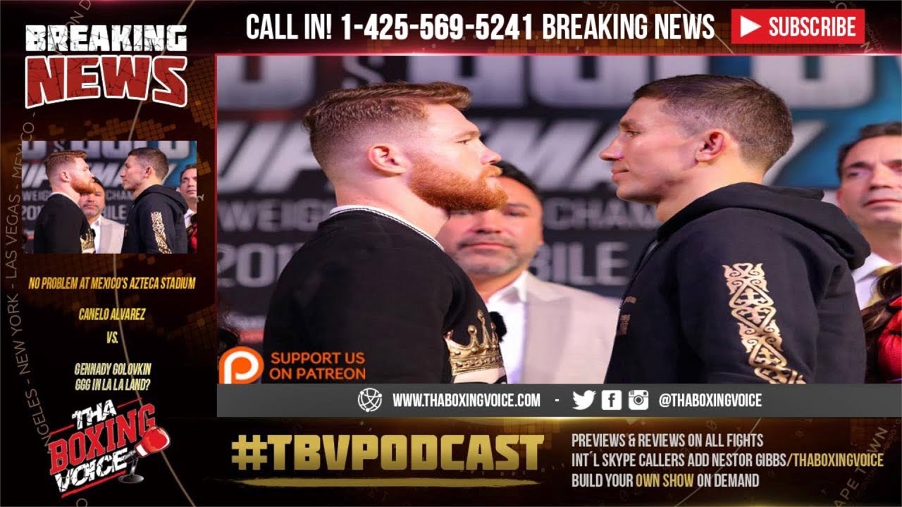 Canelo Alvarez vs Gennady Golovkin in Mexico City? GGG in La La Land?