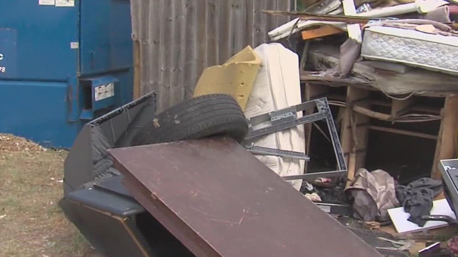 'It’s not getting any better': Illegal dumping persists in Jim Wells ...