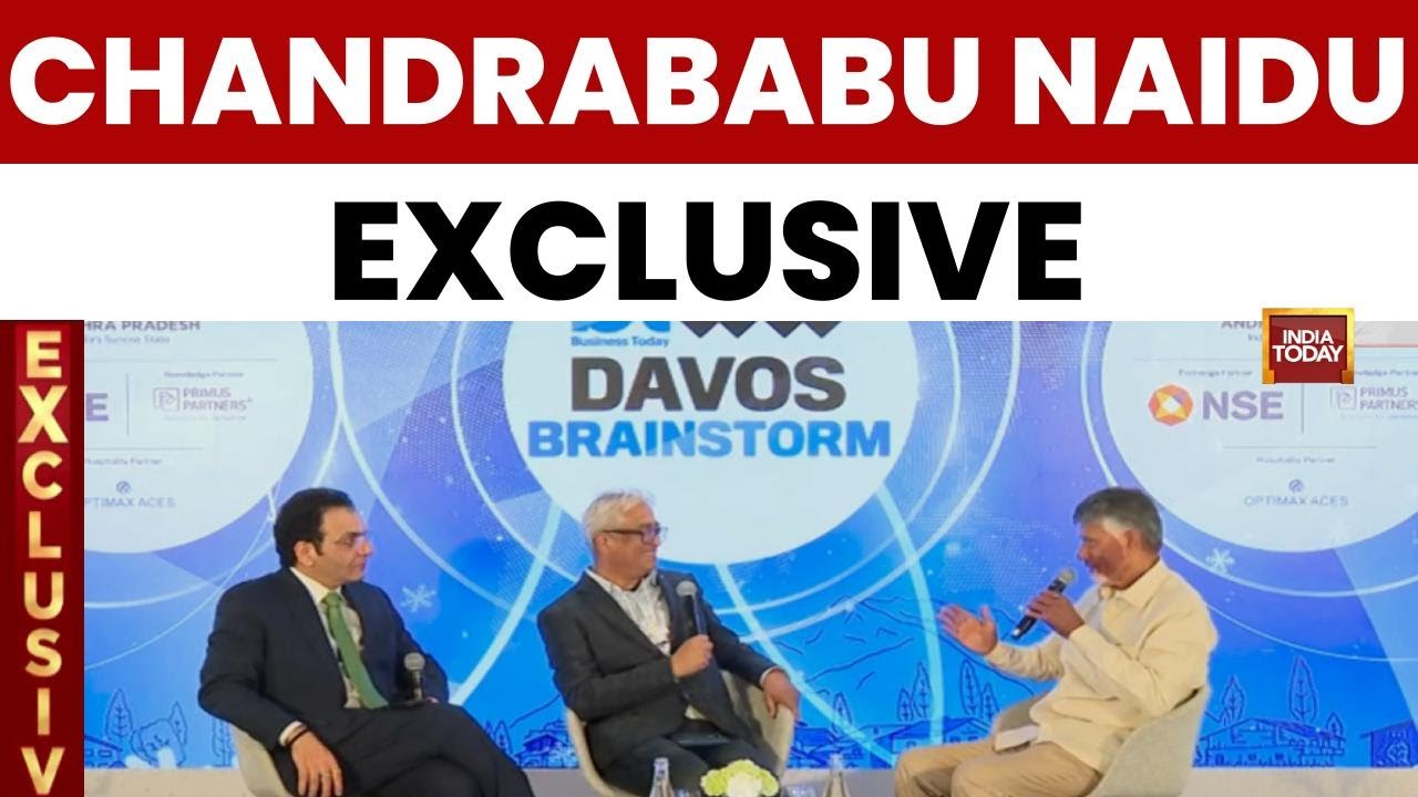 Nara Chandrababu Naidu at Davos: 'This is India's time' under PM Modi's ...