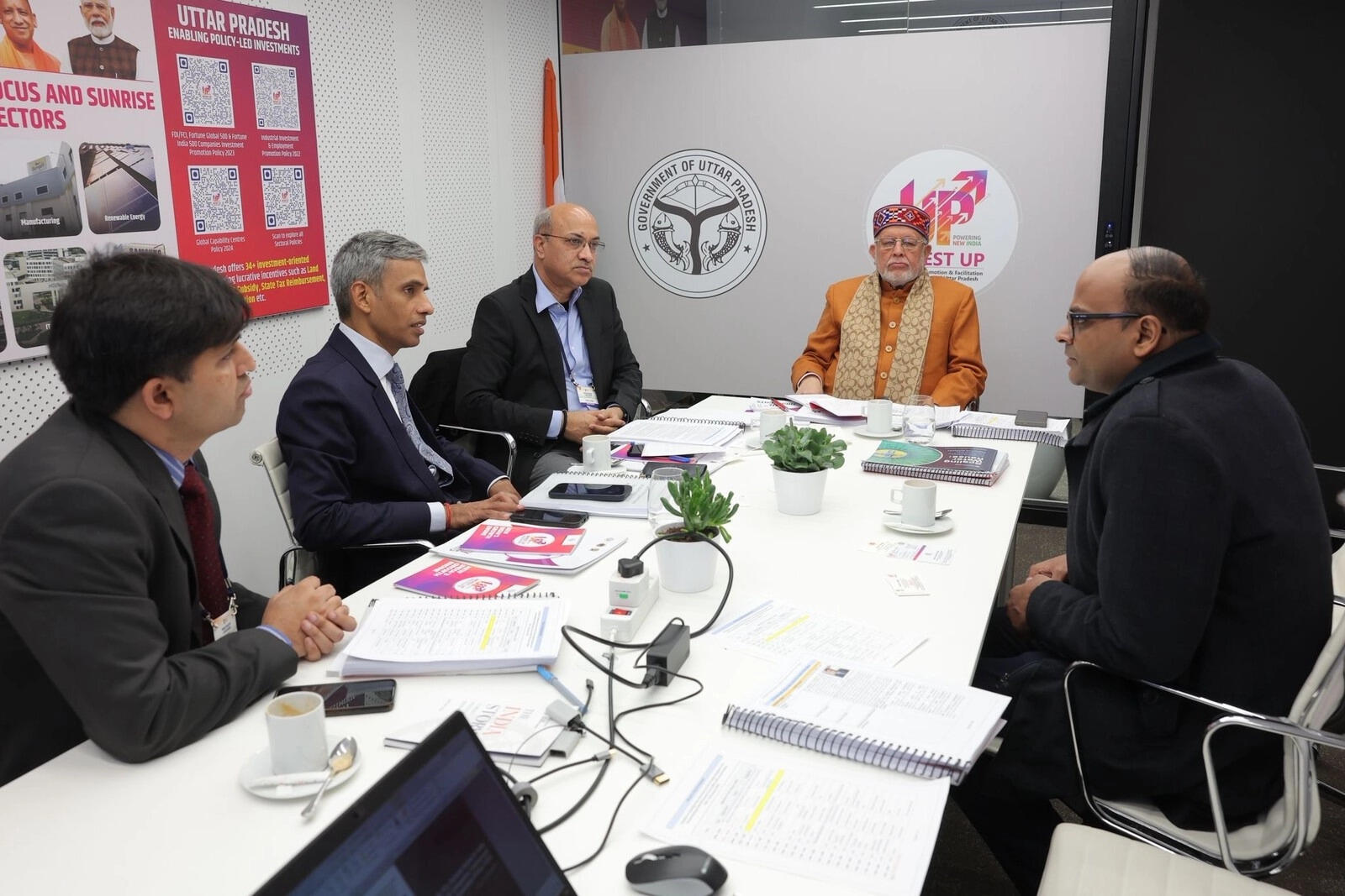 Davos: UP secures green energy and manufacturing MoUs at WEF