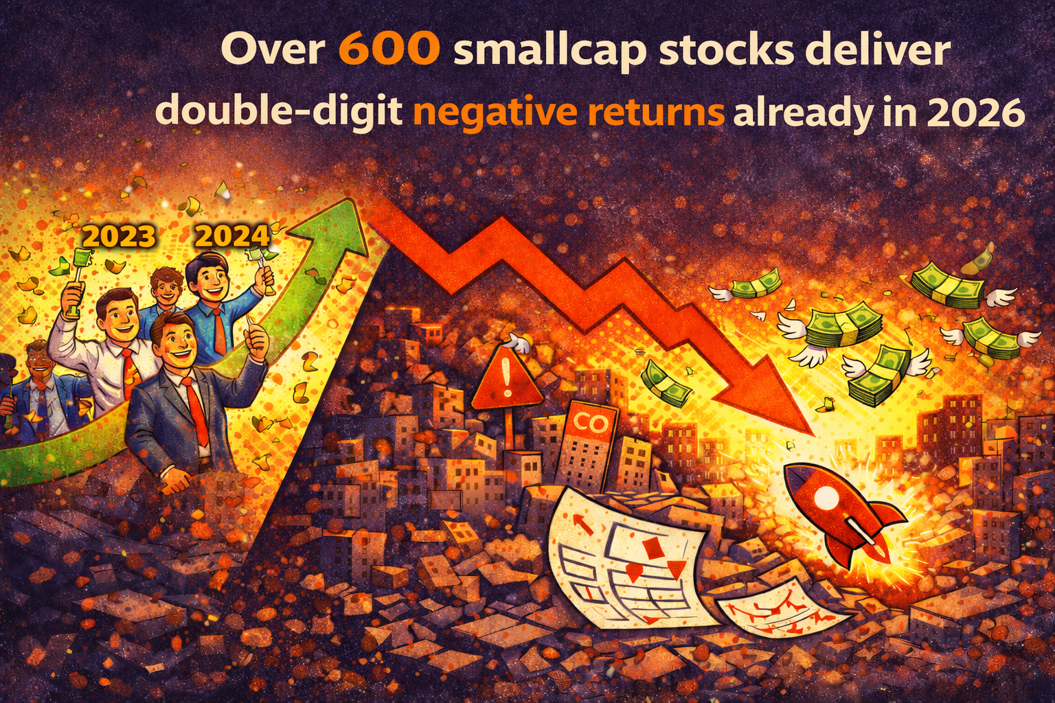 Smallcap investors look away: Over 600 stocks deliver double-digit ...