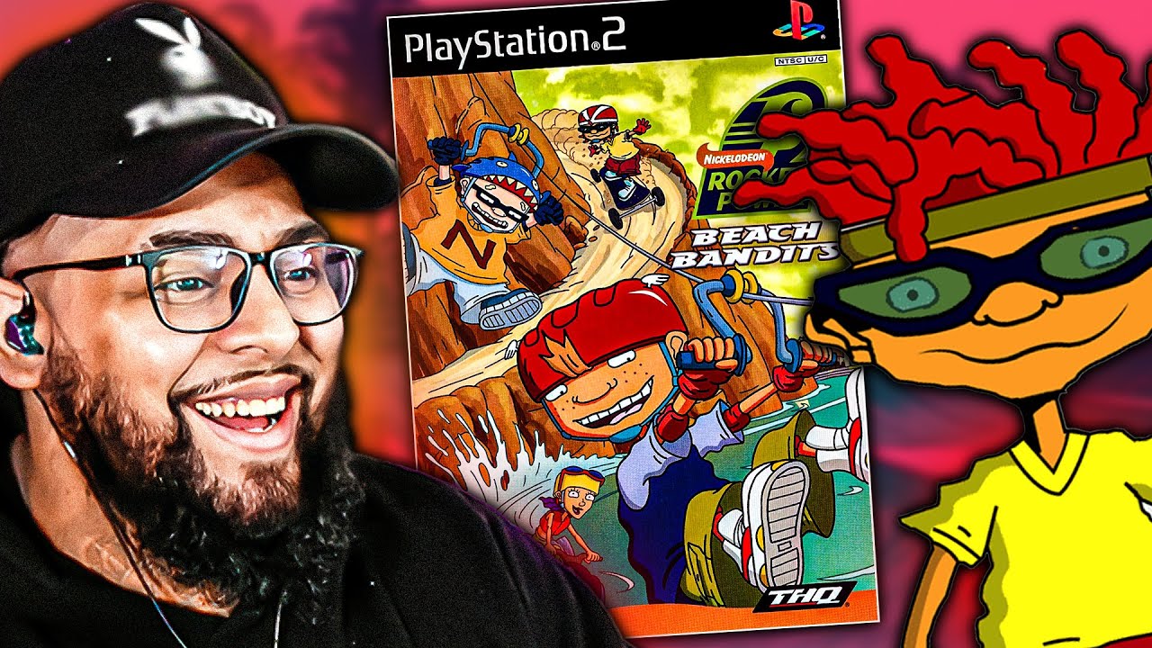 Playing Rocket Power Beach Bandits