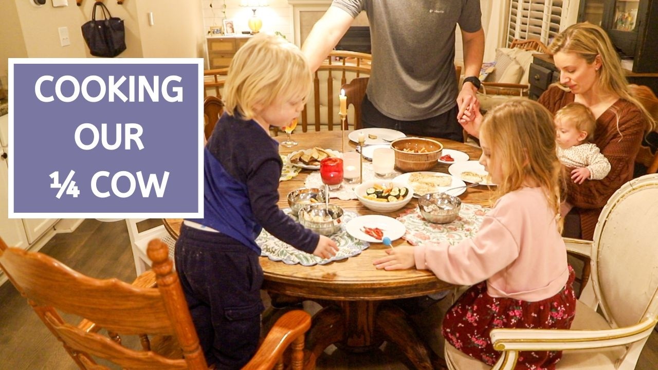 Quarter cow recipes: What we eat in a week