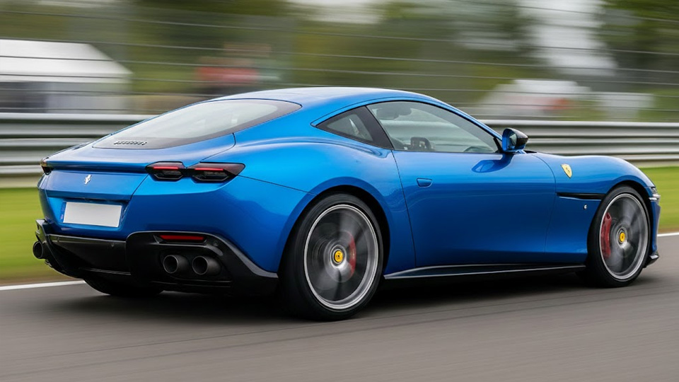 Ferrari V12 haalt 300 km/u op Monza