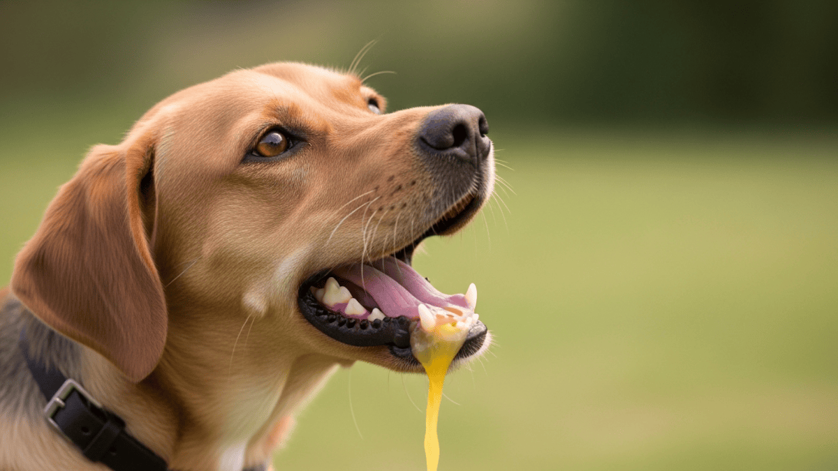 Why is my dog throwing up yellow bile? Causes you should not ignore