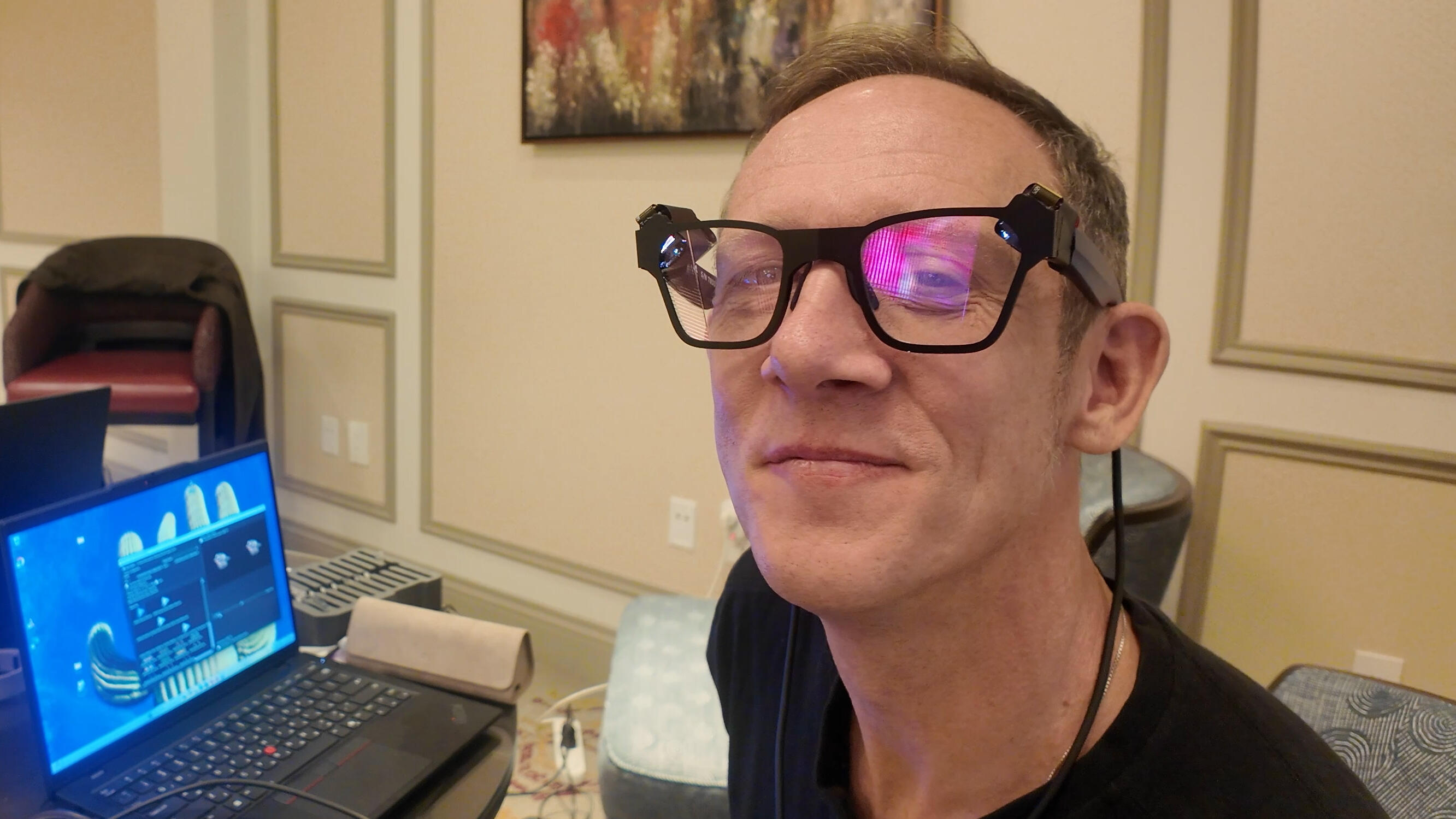 I tried an AR smart glasses prototype by the makers of Meta Ray-Ban ...