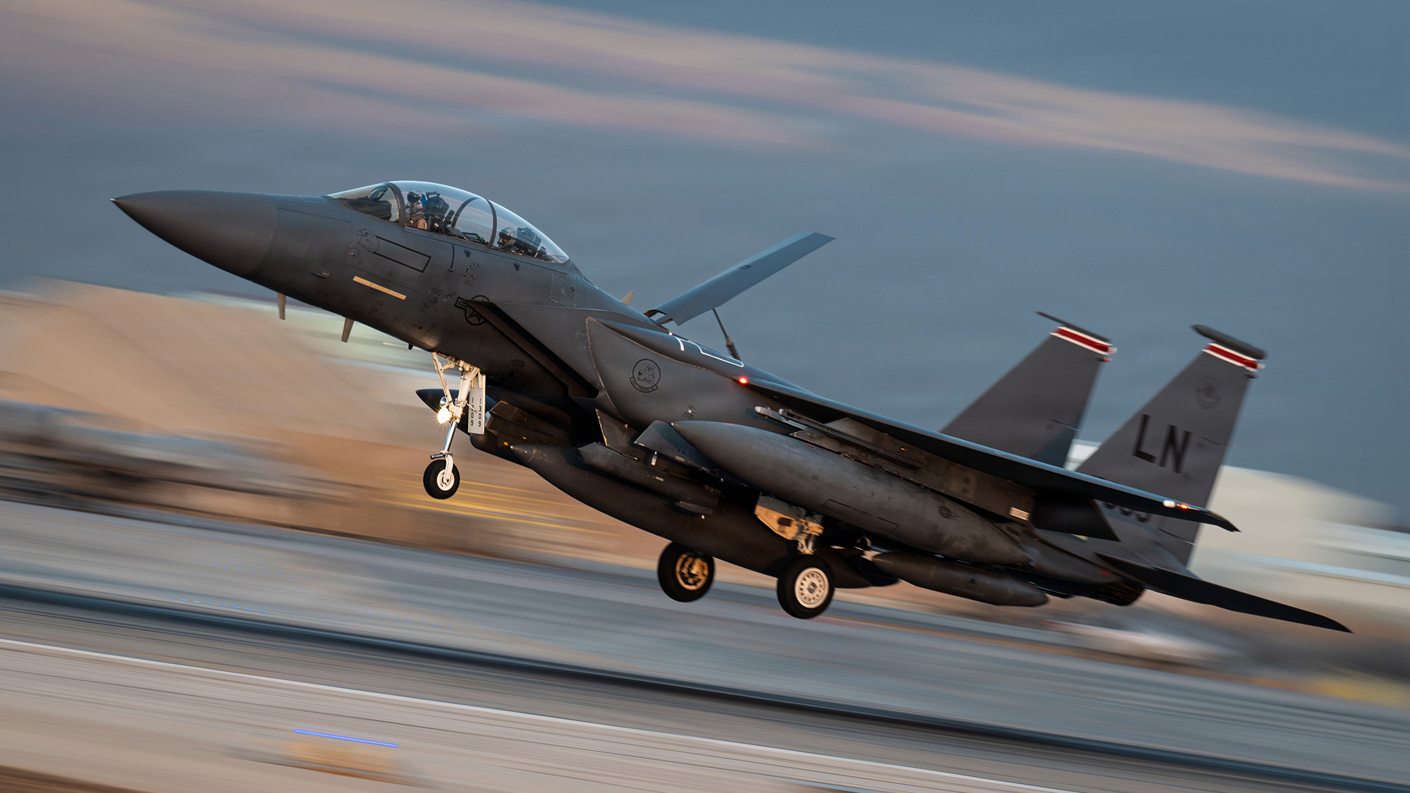 Lakenheath F-15E Strike Eagles deploy to the Middle East