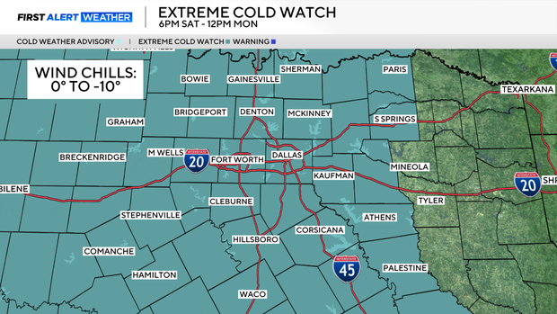 North Texas winter storm nears, dangerous cold and ice expected