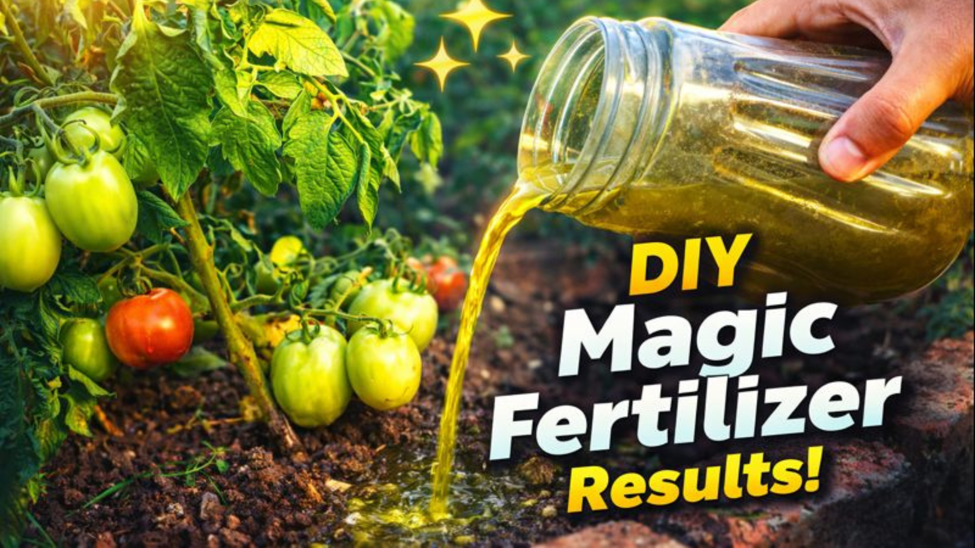 This DIY magic fertilizer completely transformed my plants