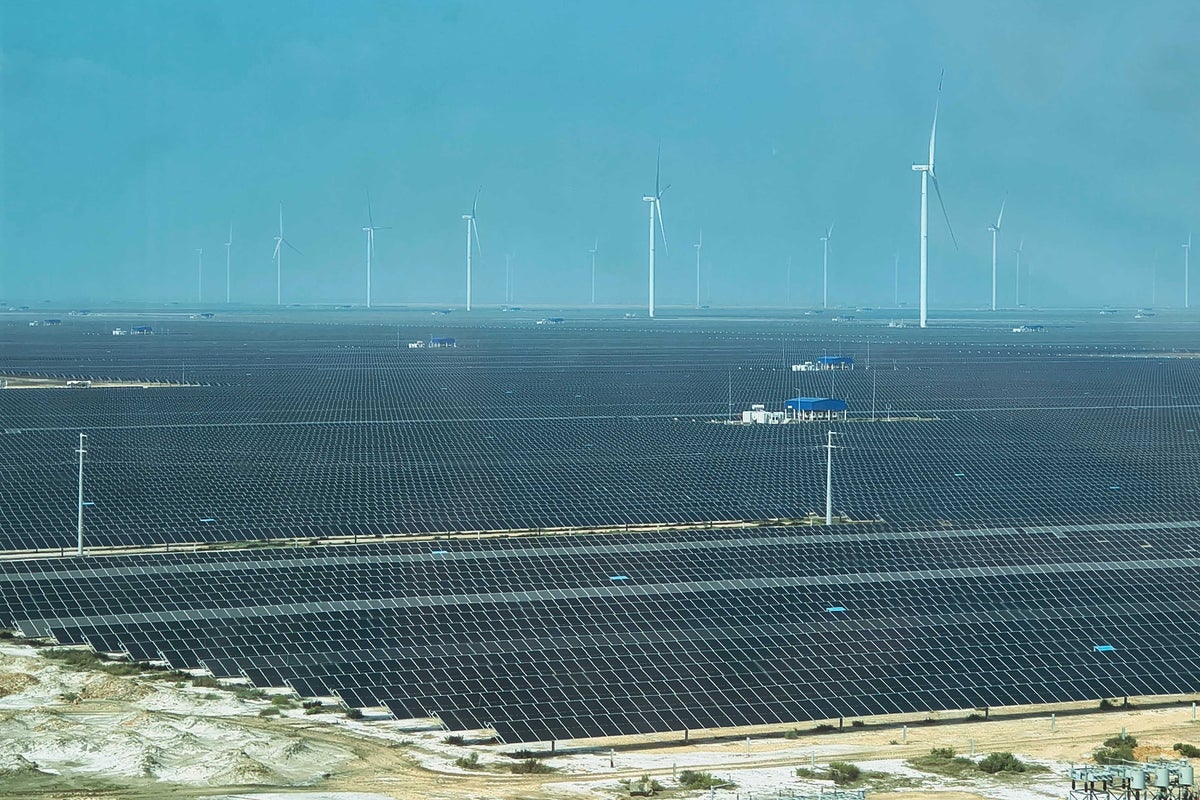 Inside the world’s largest renewable energy park