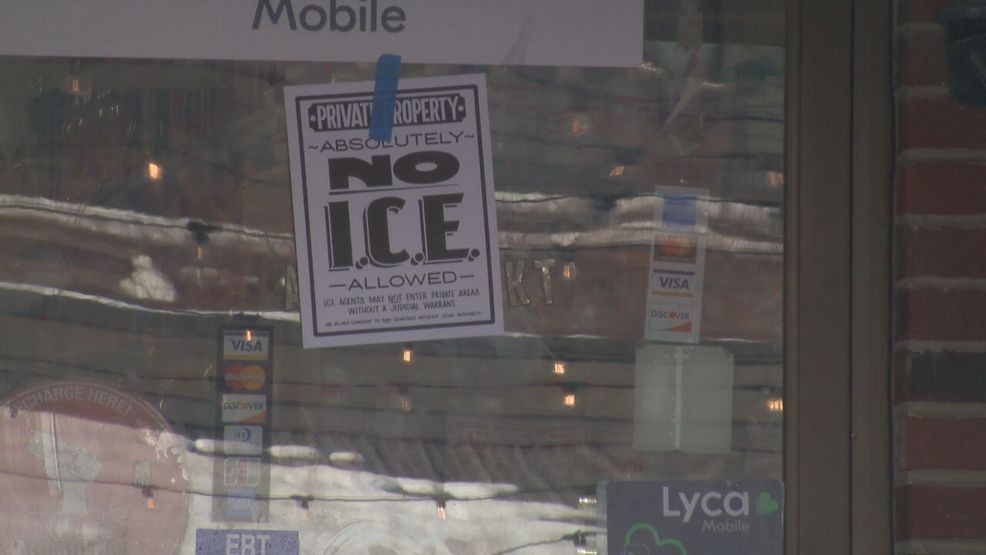 Portland businesses post signs telling ICE agents they are not welcome