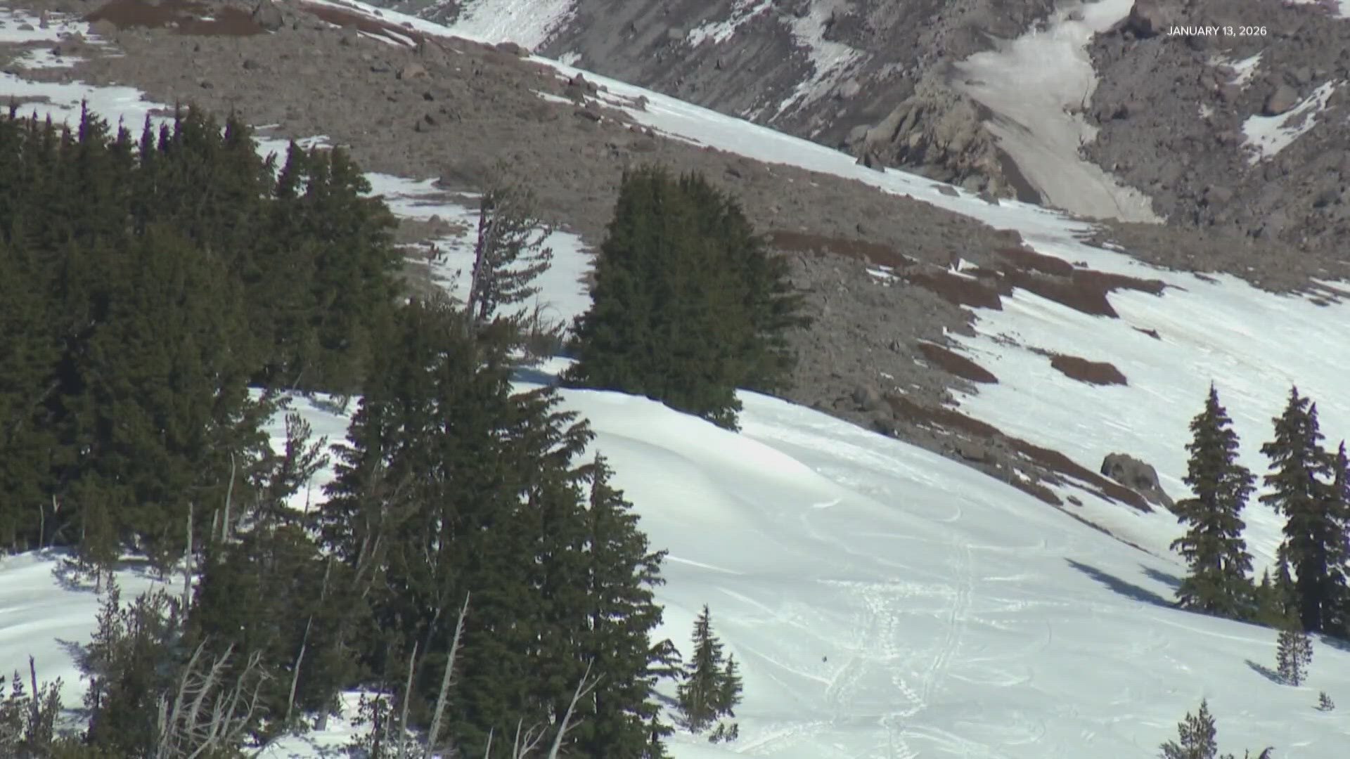 Cascades snowpack near record lows; skiers face exposed rocks amid warm ...