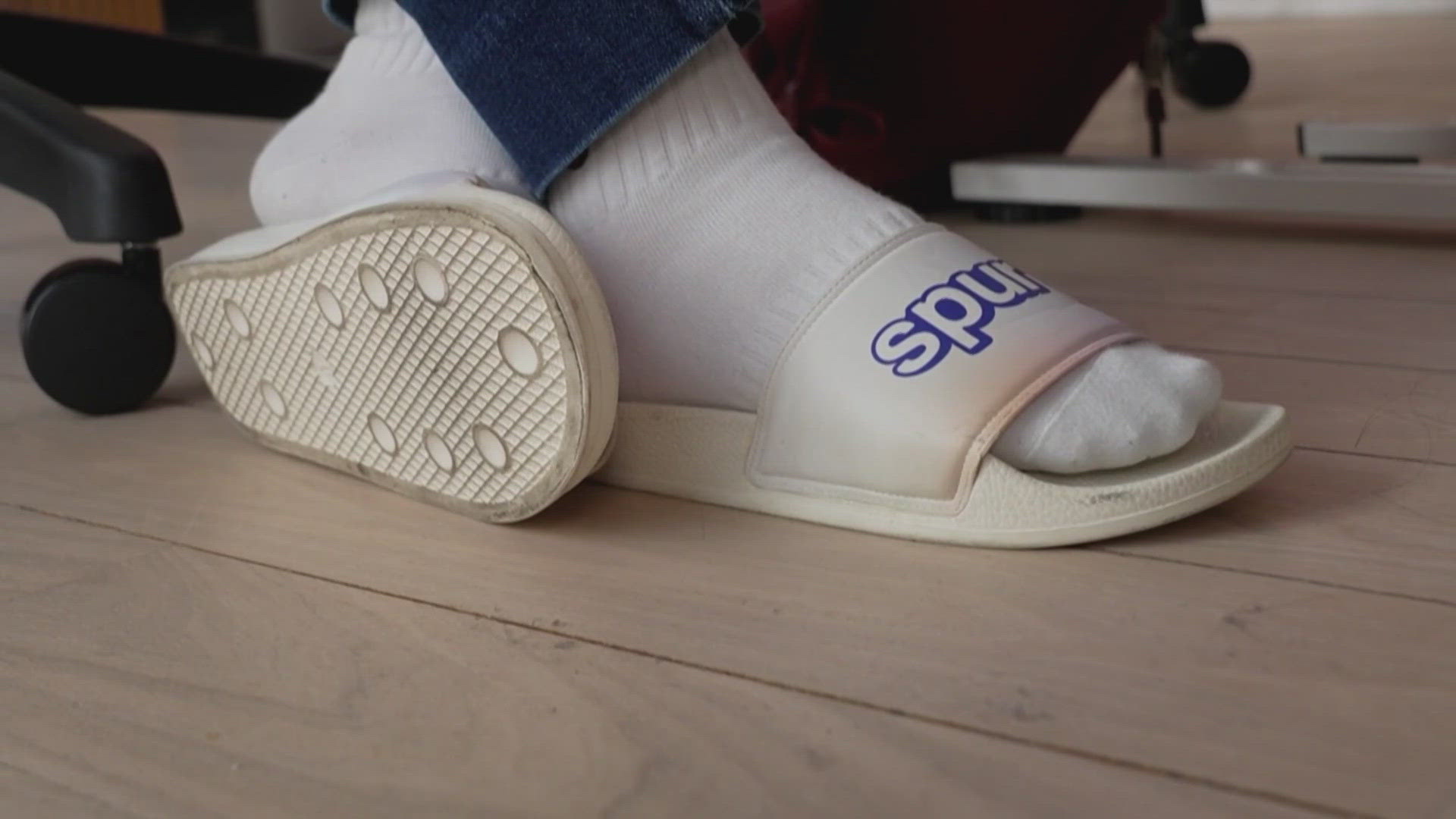 Some offices asking employees to take off shoes