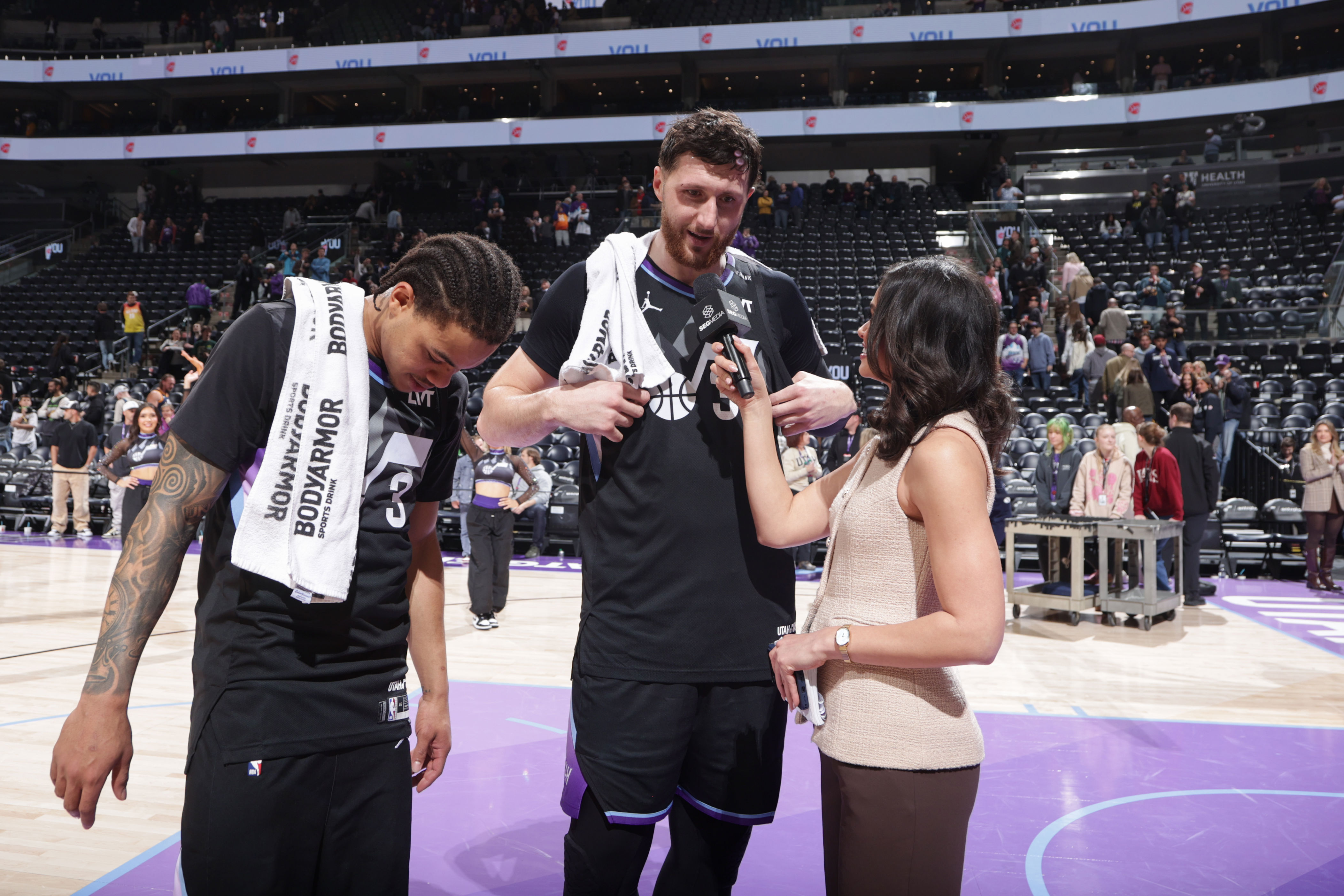 Jusuf Nurkic’s historic triple-double for the Utah Jazz