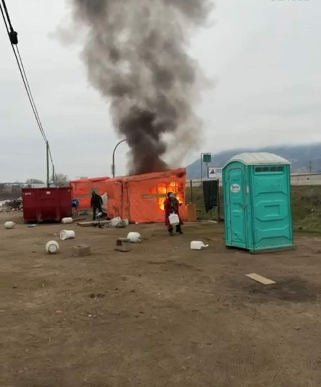 Despite risk of encampment fires, City of Penticton has limited ...