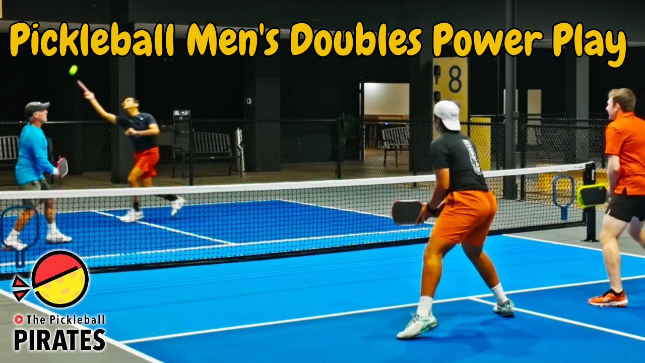 The tactical advantage of hitting harder in pickleball doubles