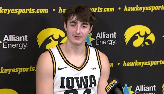 Iowa’s Tate Sage is fearless as a freshman