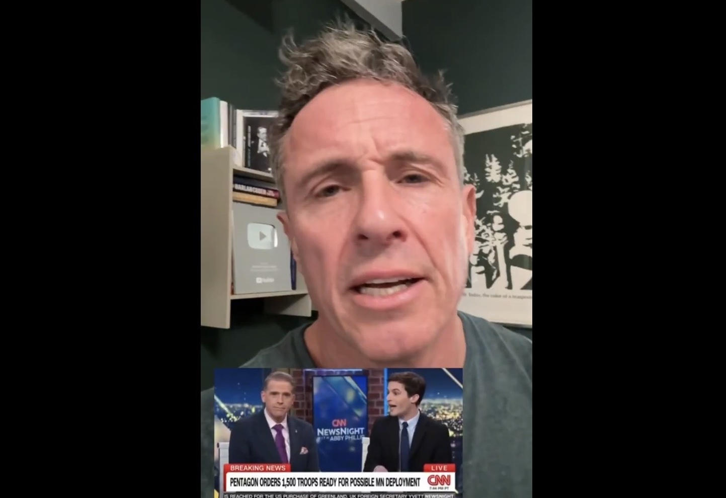 Chris Cuomo goes nuts on former CNN colleague Scott Jennings: 'FAFO ...