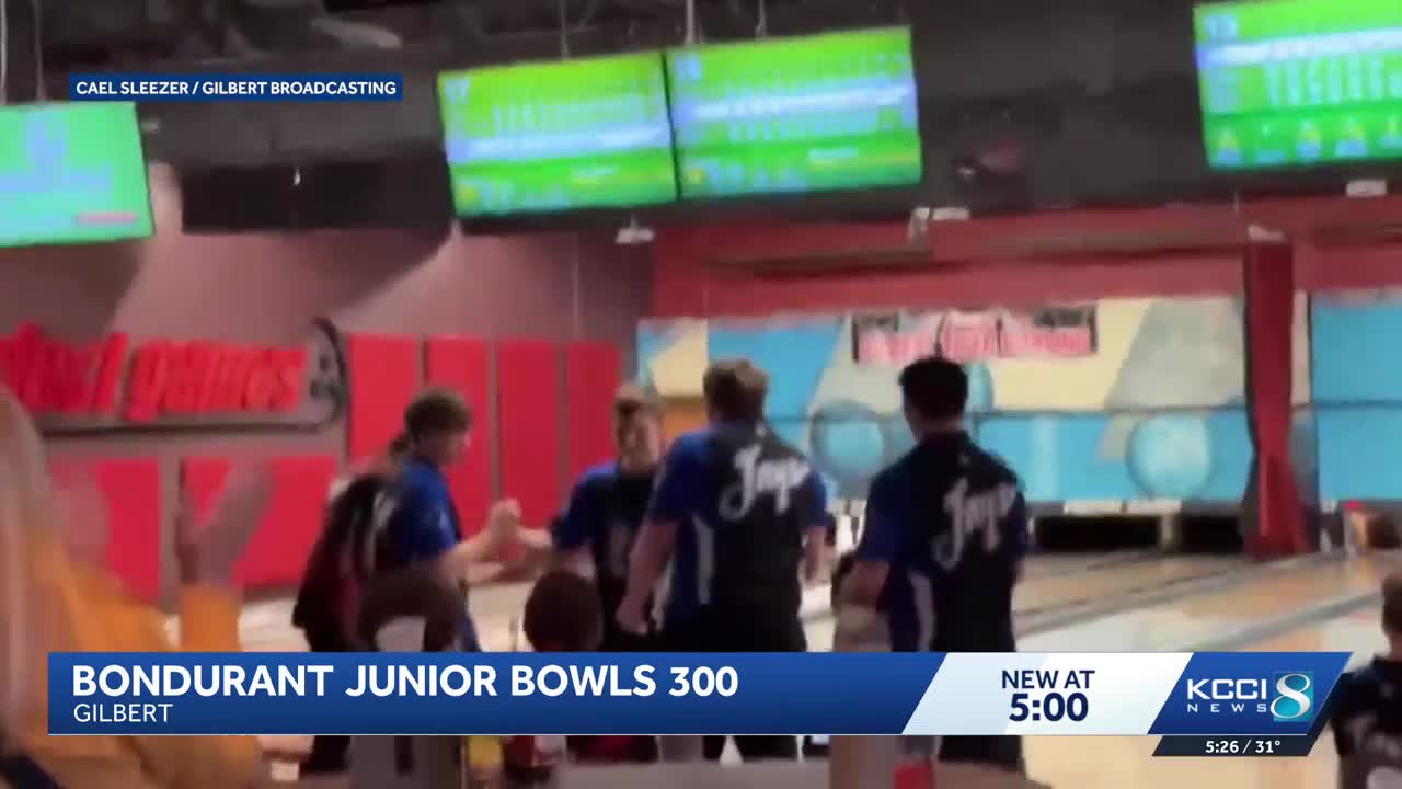 Bondurant High School bowler achieves perfect game