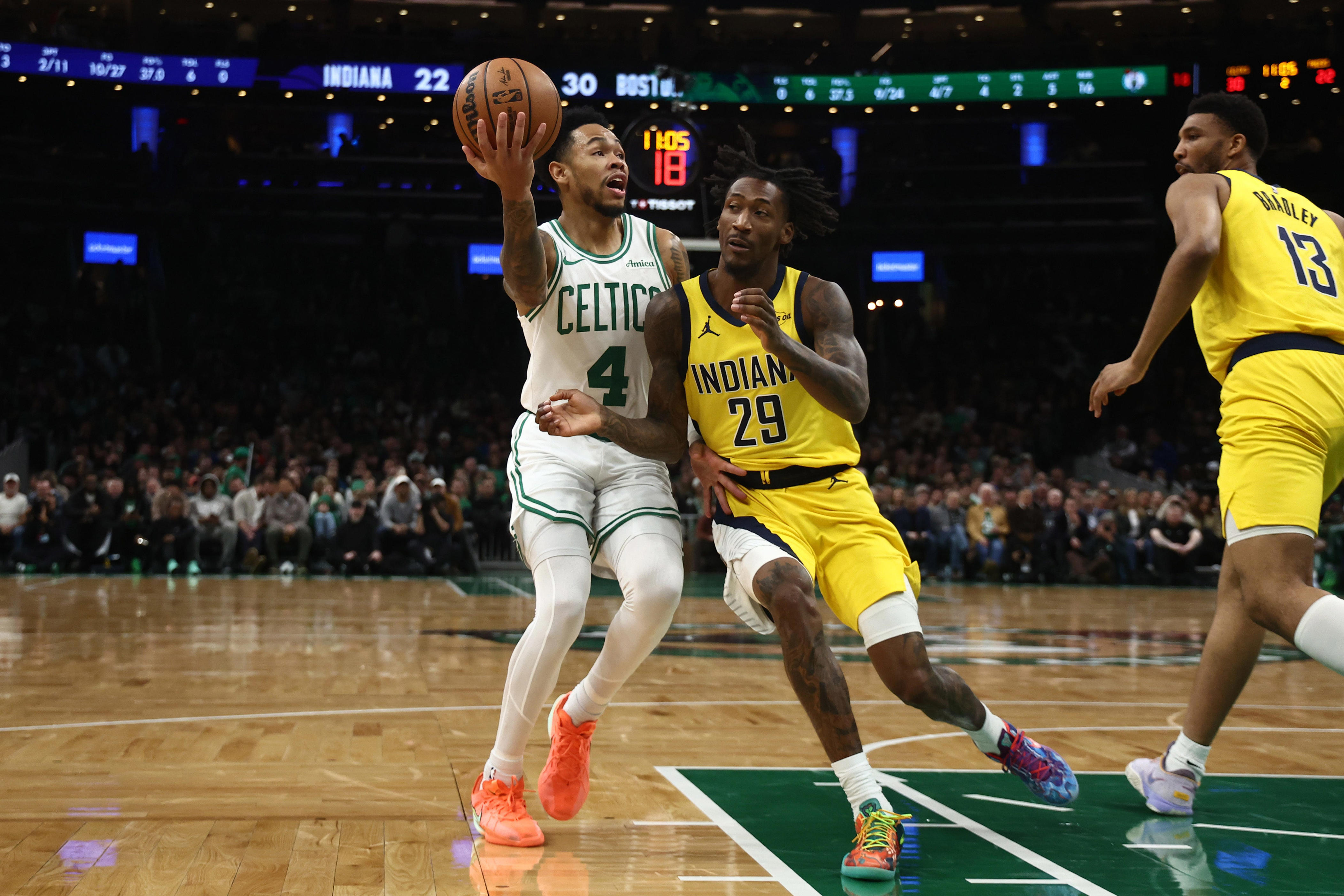 Boston Celtics outlast Indiana Pacers 119-104 to clinch season series ...