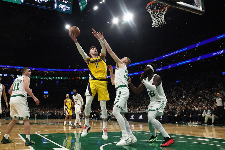 Boston Celtics outlast Indiana Pacers 119-104 to clinch season series ...