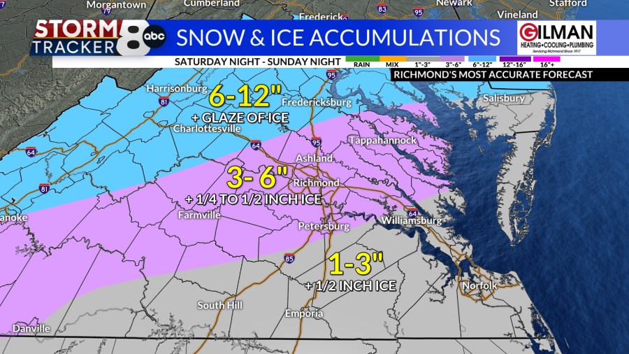 StormTracker8: Significant impacts expected from weekend winter storm