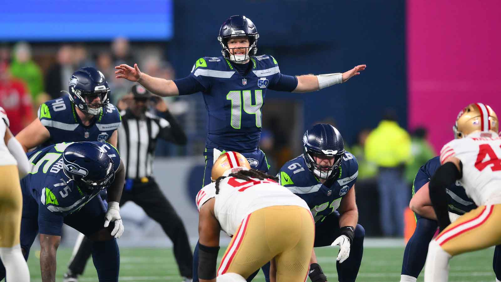 Seahawks’ Sam Darnold gets injury update from Mike Macdonald amid ...