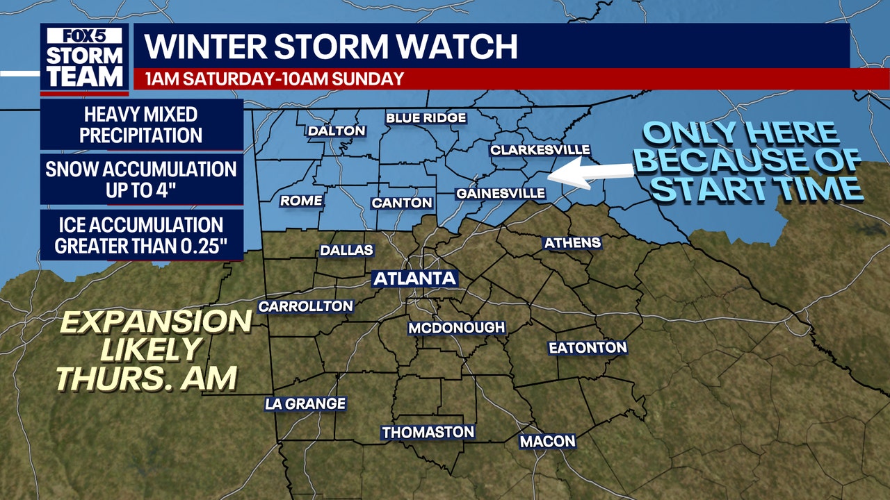 Winter storm watch: 'Crippling' ice, widespread power outages target ...