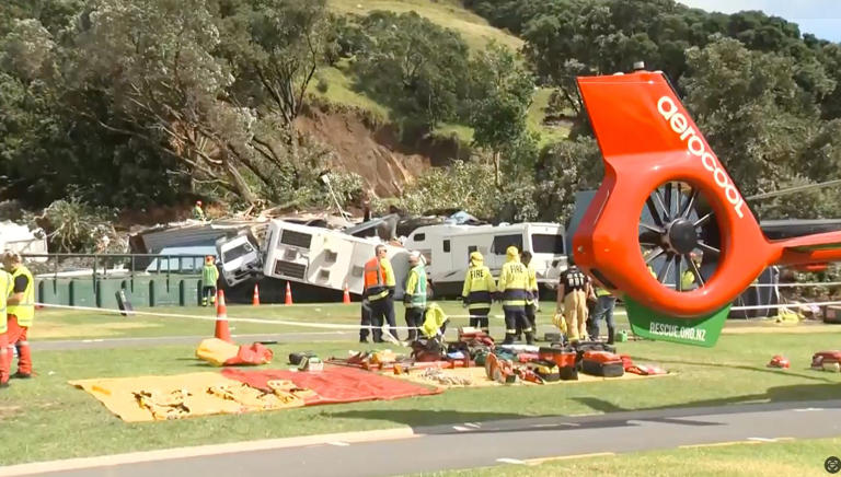 A search for 6 presumed dead in a New Zealand landslide is expected to ...