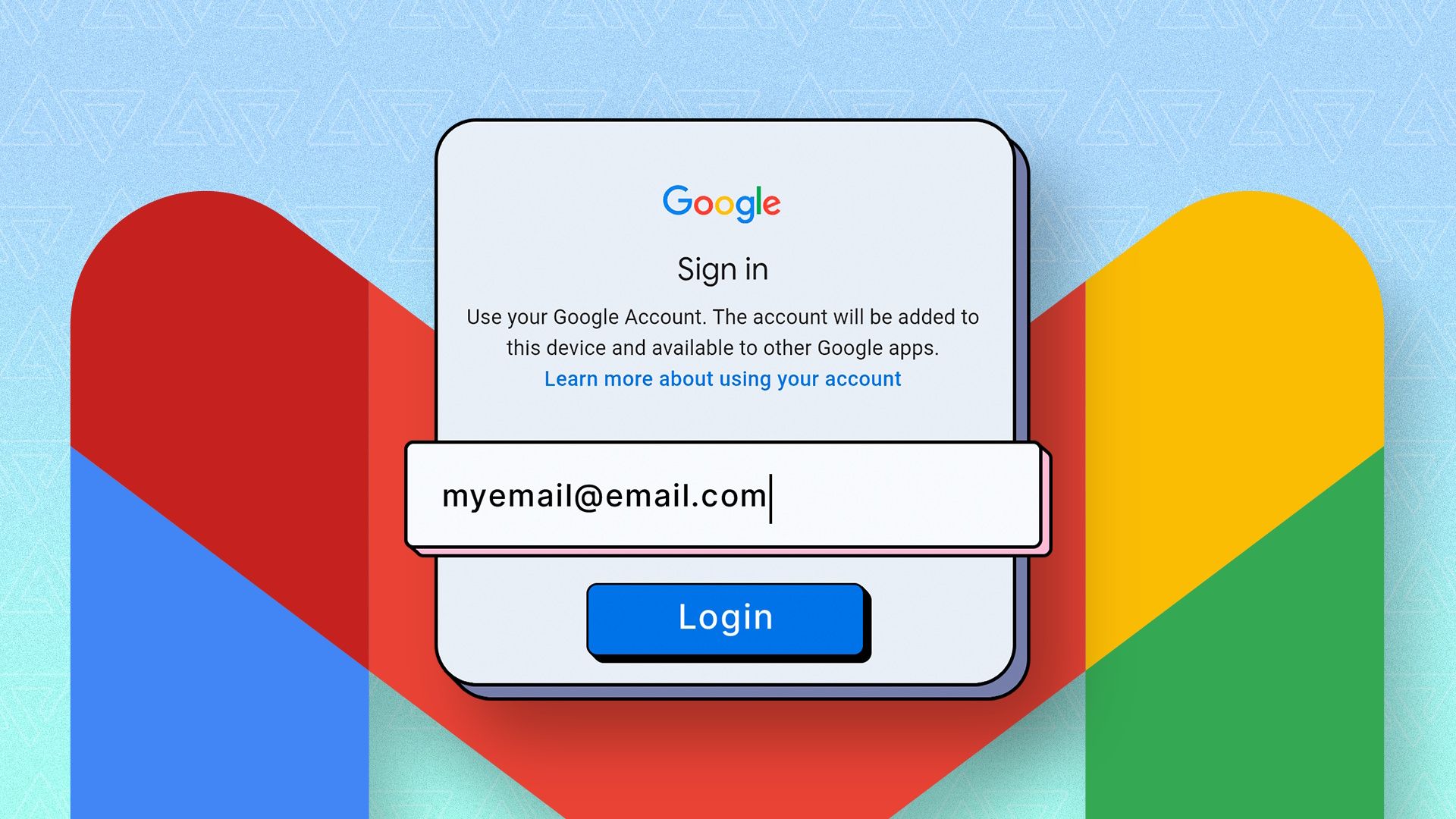 How do I log in to my Gmail account?