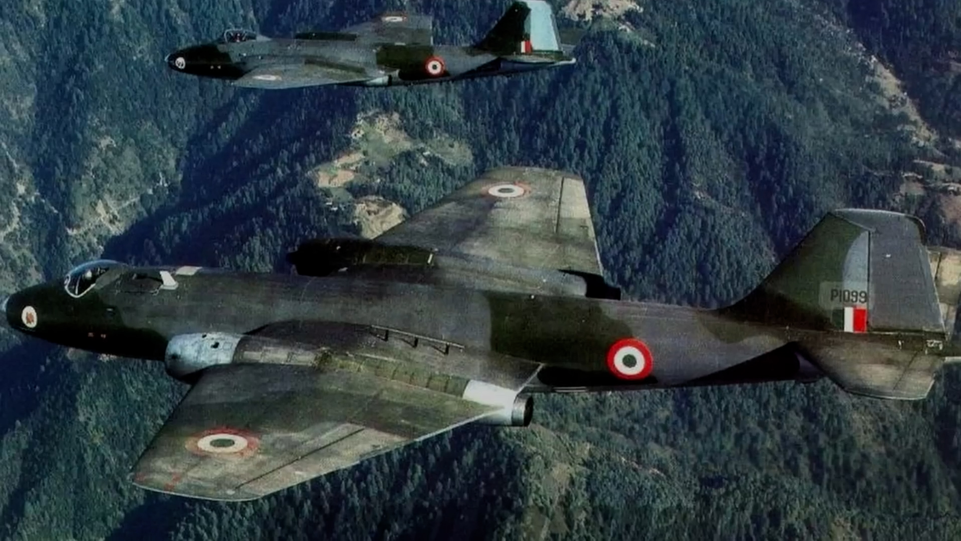 Shot down by telephones: The Canberra lost over Syria