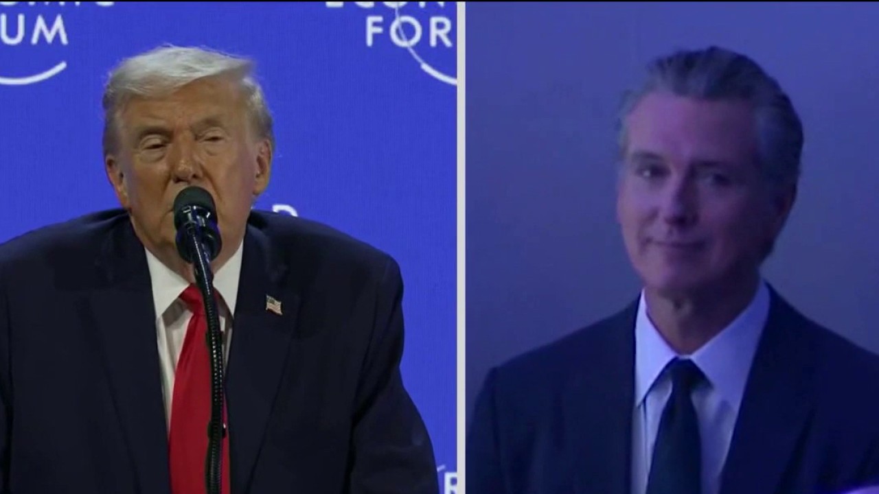 Trump-Newsom clash heats up in Switzerland