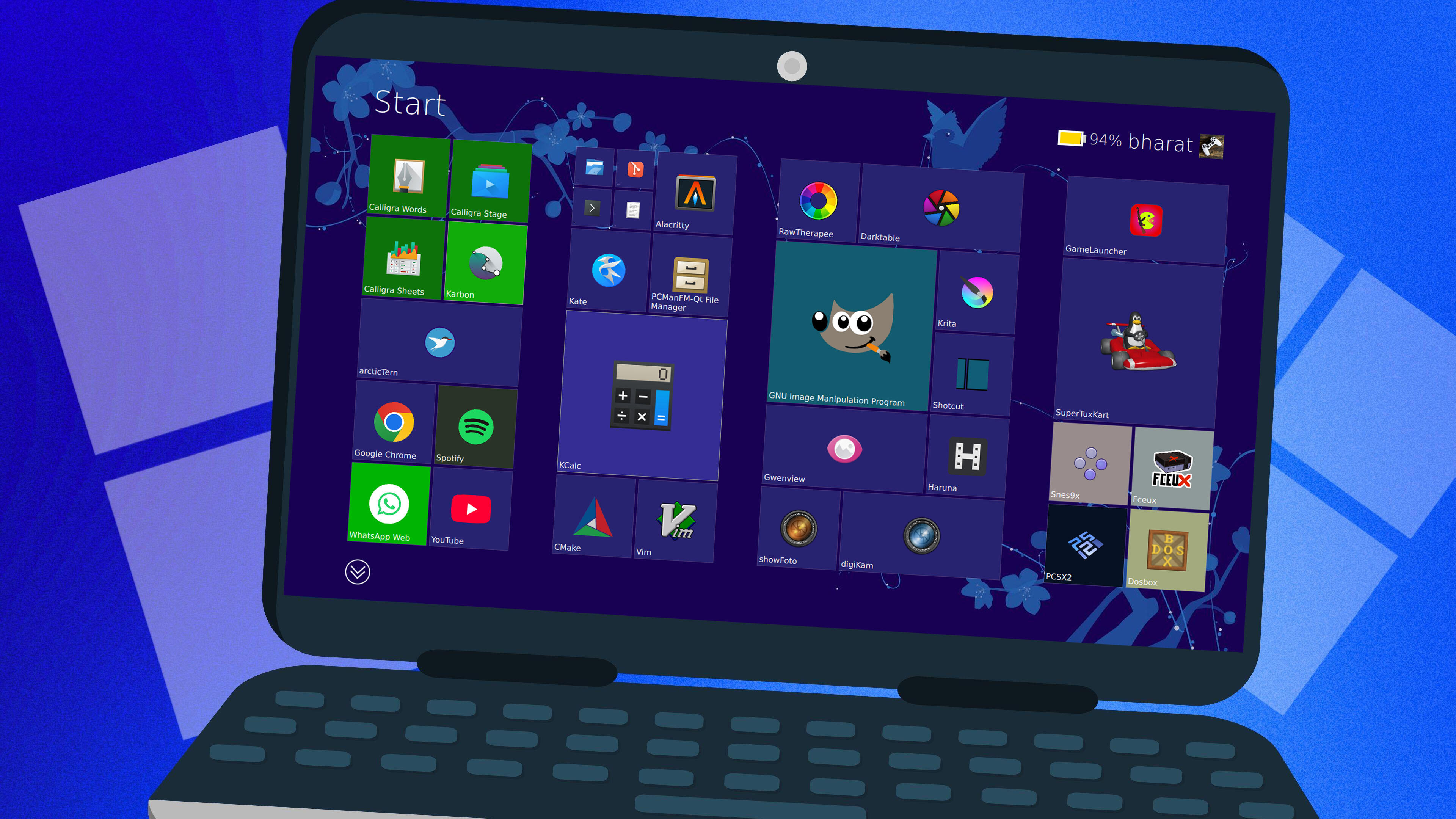 Windows 8 lives again on Linux, and I'm just as confused by it as you