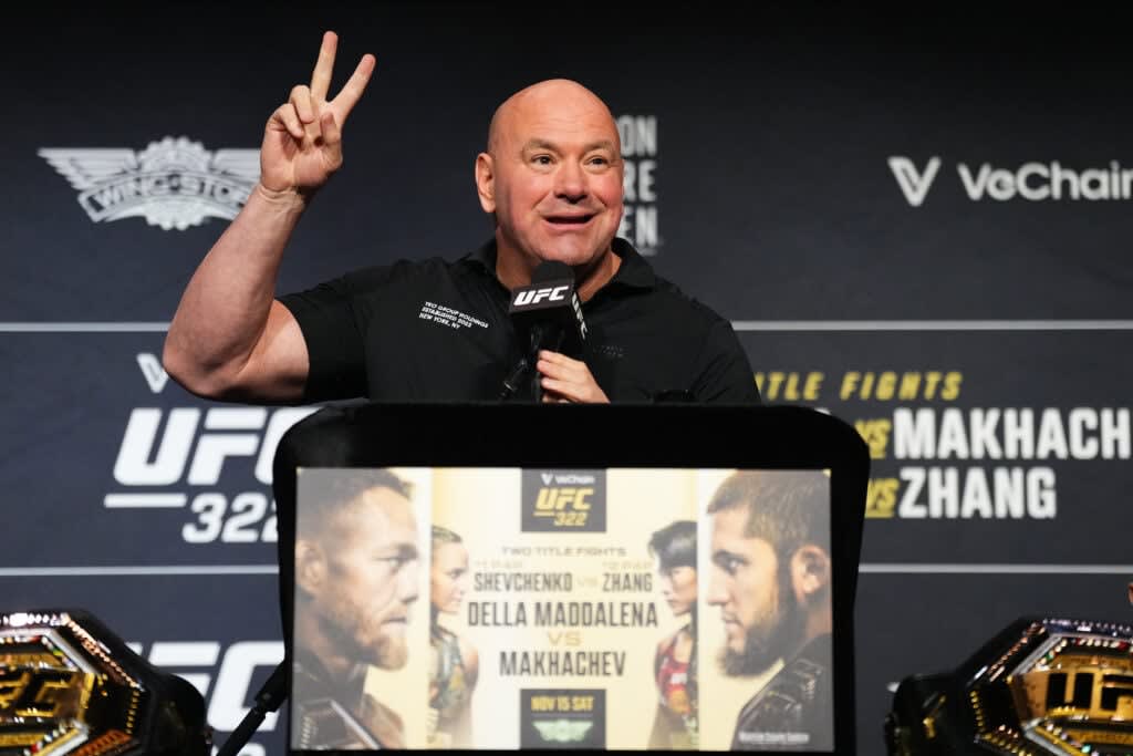 Dana White gets real on if he is going to sign Oleksandr Usyk to Zuffa ...