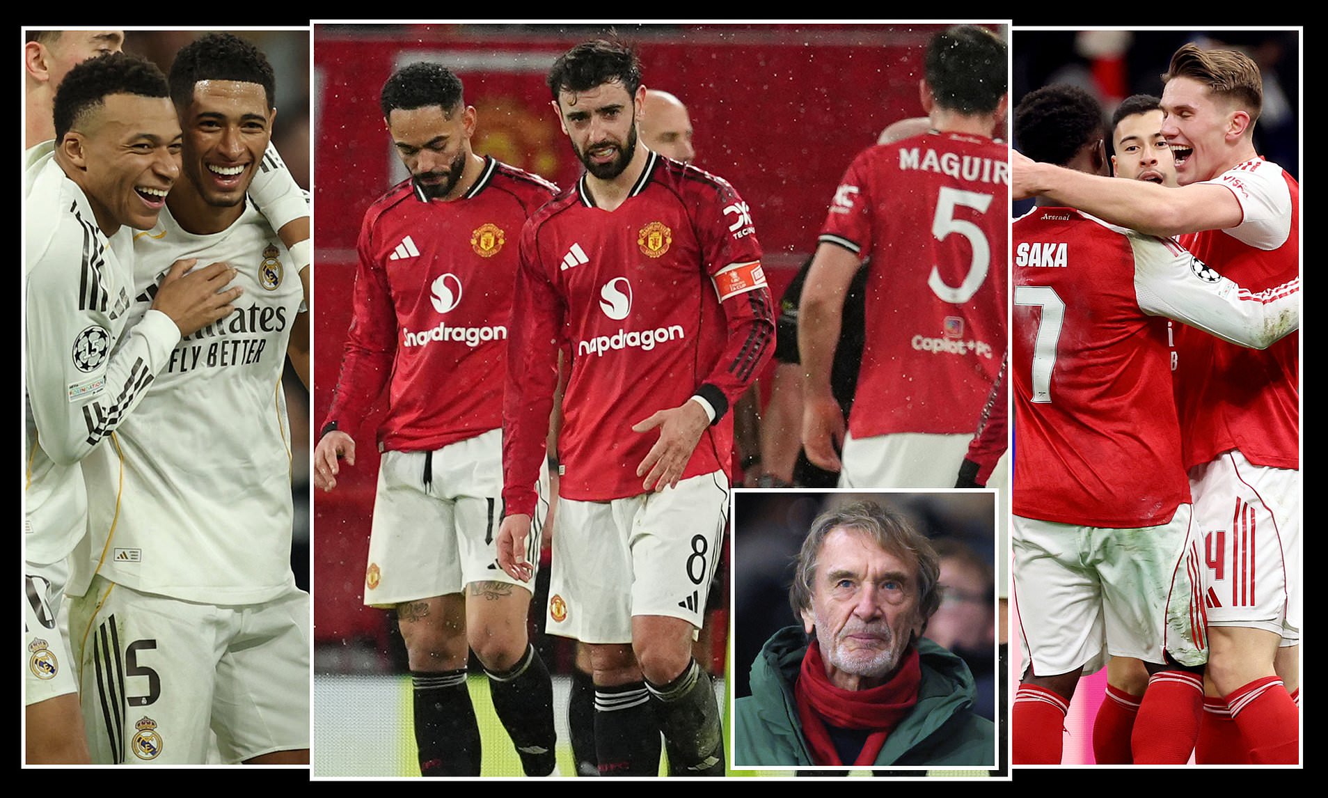 Man United tumble down football's rich list and are overtaken by bitter ...
