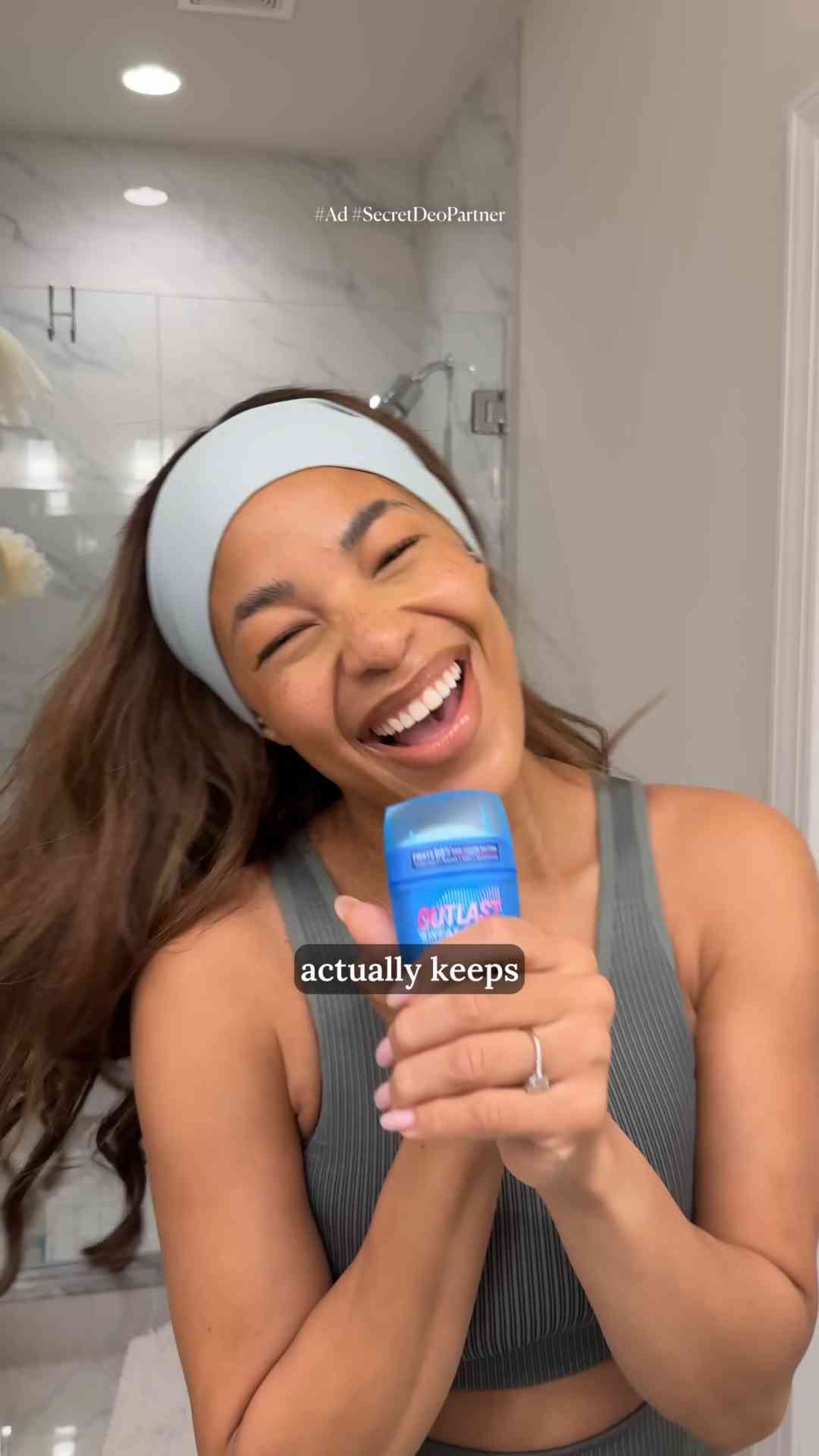 #ad #SecretDeoPartner Smelling good is part of the glow