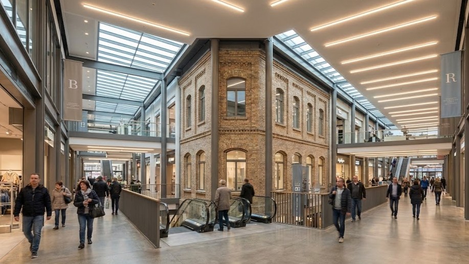 The evolution of shopping malls
