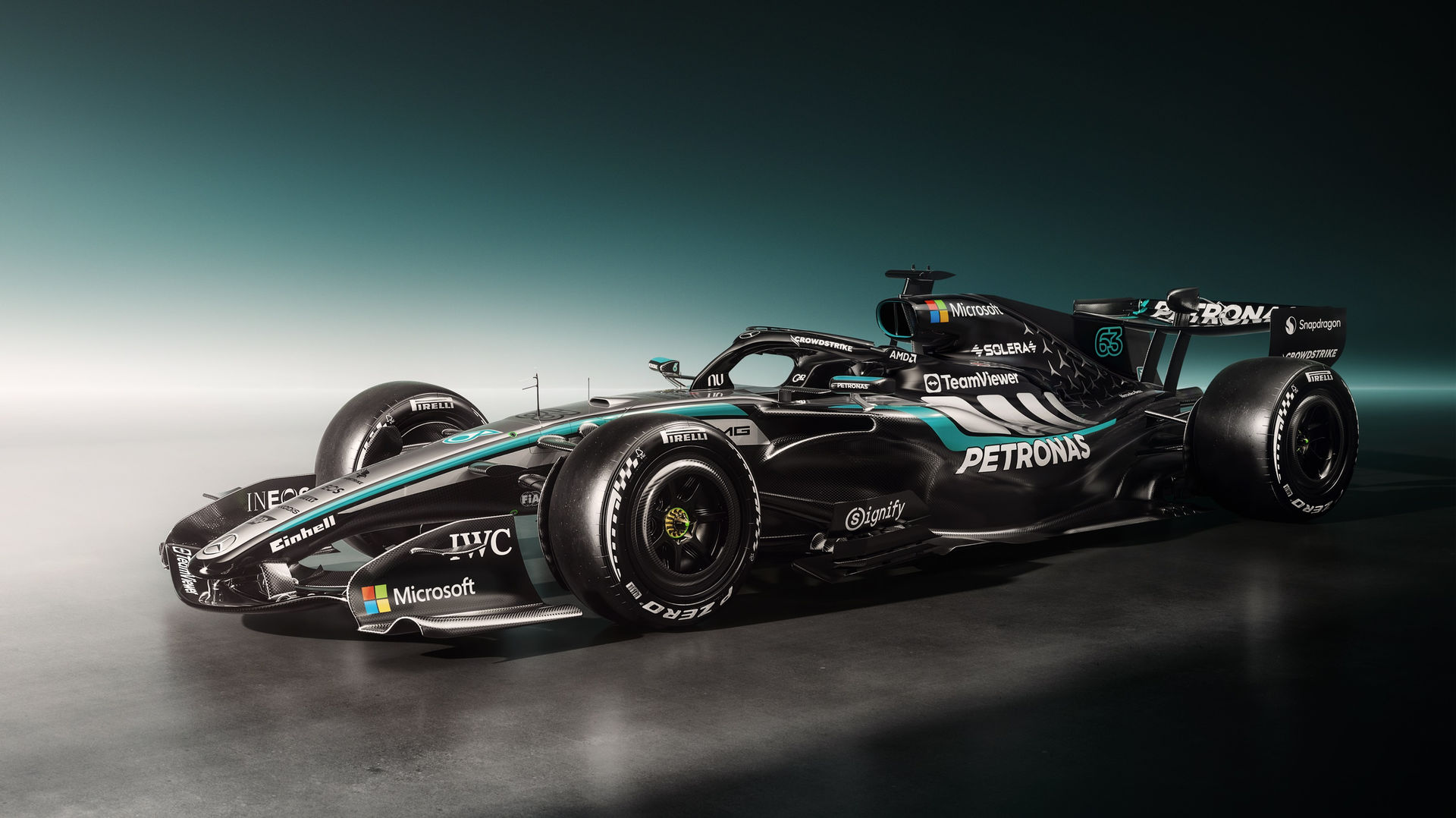 F1: Η Mercedes αποκάλυψε τις πρώτες ψηφιακές εικόνες της νέας W17